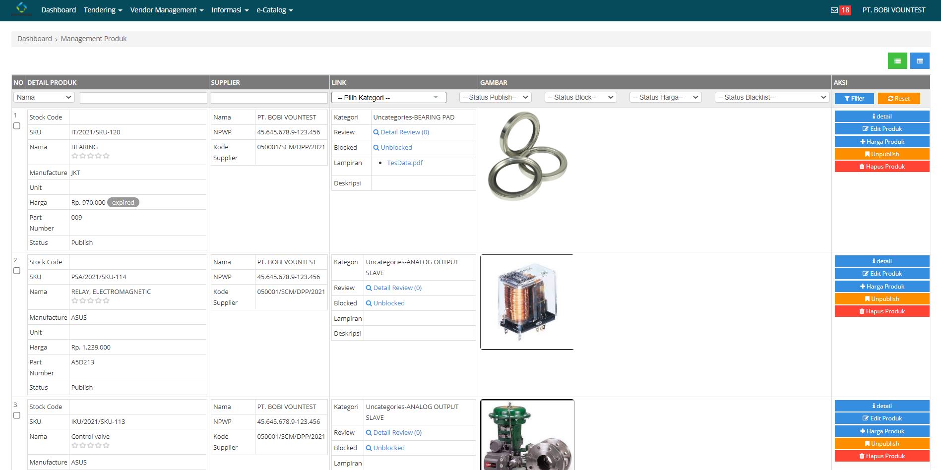 EPS - Enterprise Procurement System