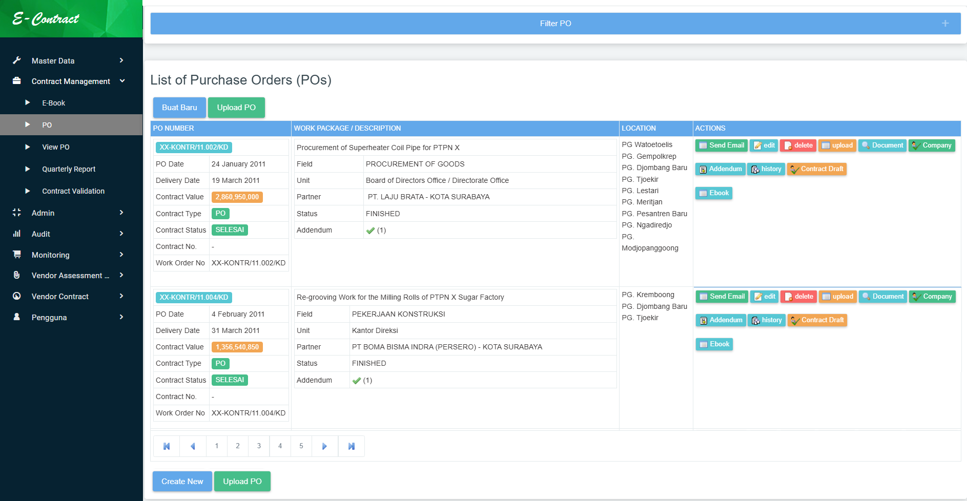 EPS - Enterprise Procurement System